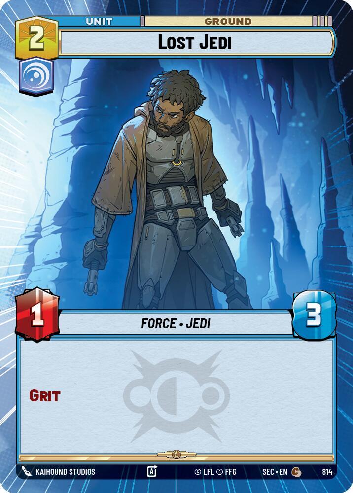 Lost Jedi (Hyperspace Foil) - Secrets of Power - Star Wars: Unlimited ...
