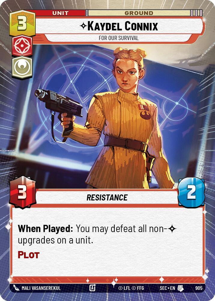 Kaydel Connix - For Our Survival (Hyperspace Foil) - Secrets of Power ...