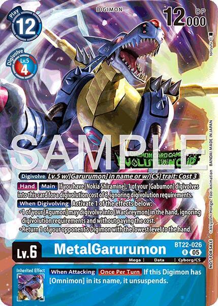 MetalGarurumon (Evolution Cup 2025 Vol. 3 Participant) - Cyber Eden ...