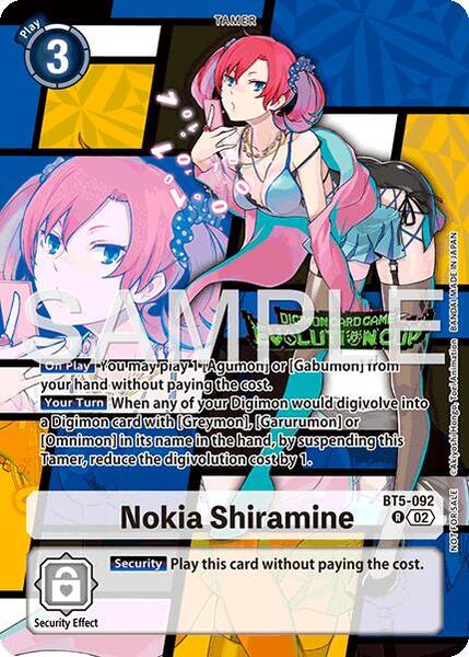 Nokia Shiramine (Evolution Cup 2025 Vol. 3 Winner) - Battle of Omni - Digimon Card Game ...