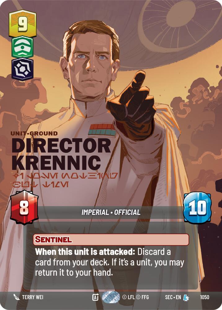 Director Krennic - I Lose Nothing But Time (Prestige) - Secrets of ...