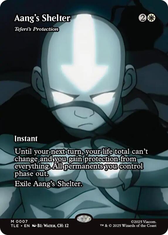 Aang's Shelter - Teferi's Protection (Borderless) - Avatar: The Last ...