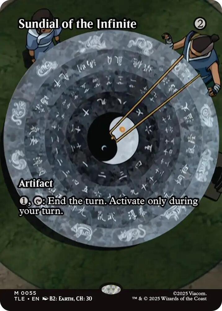 Sundial of the Infinite (Borderless) - Avatar: The Last Airbender ...