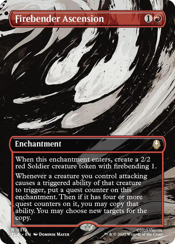 Firebender Ascension (Borderless) - Avatar: The Last Airbender - Magic ...