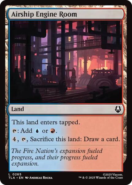 Airship Engine Room - Avatar: The Last Airbender - Magic: The Gathering ...