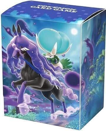 Pokemon Center Exclusive: Calyrex & Spectrier Jet-Black Spirit Deck Box ...