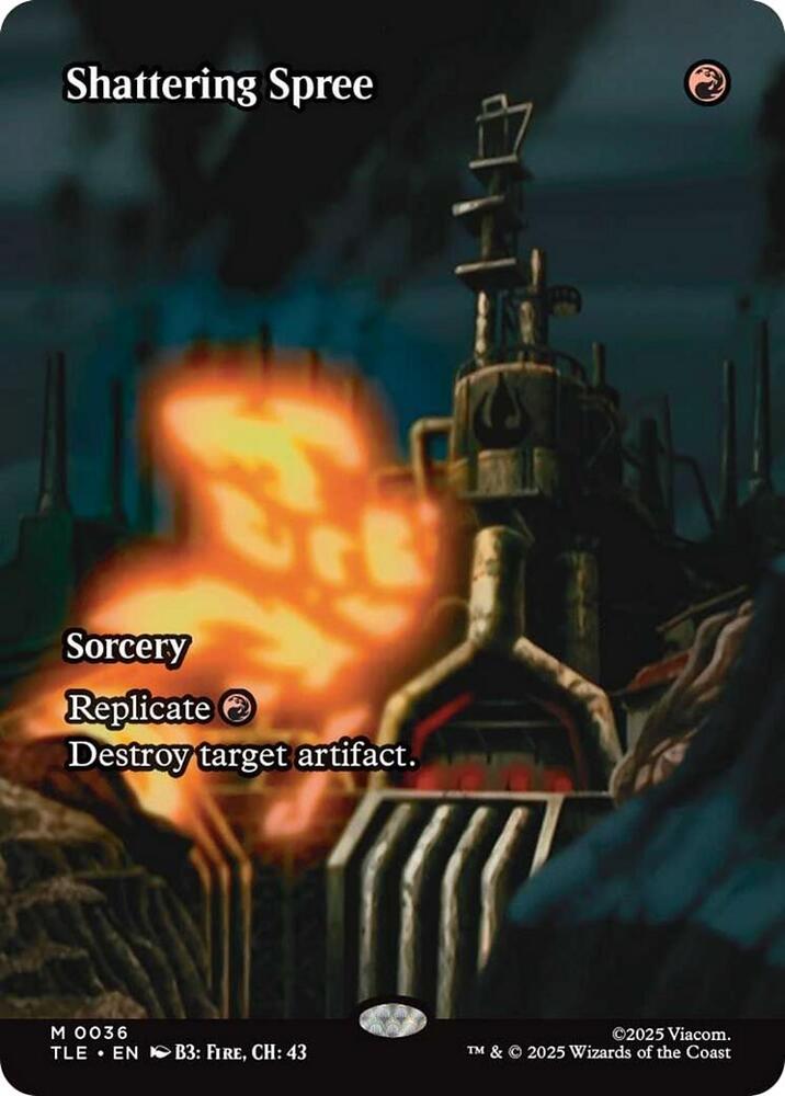 Shattering Spree (Borderless) - Avatar: The Last Airbender: Eternal ...