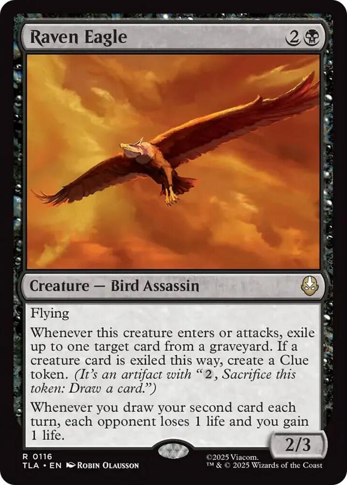 Raven Eagle - Avatar: The Last Airbender - Magic: The Gathering ...