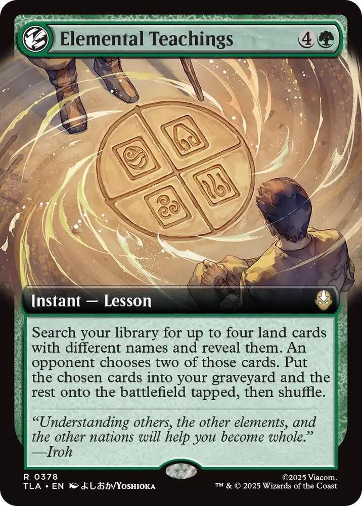 Elemental Teachings (Extended Art) - Avatar: The Last Airbender - Magic ...