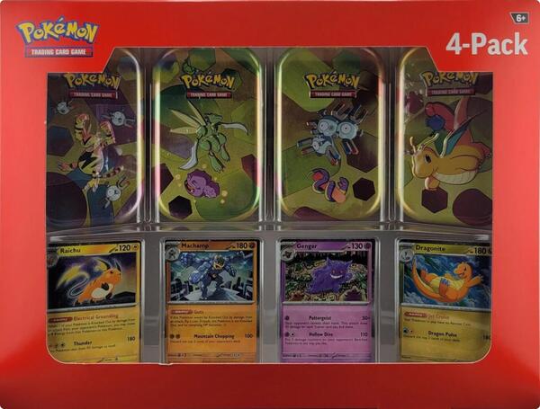 Sam's Club 151 (4 Mini Tins + 4 Promo Cards Bundle) - SV: Scarlet ...