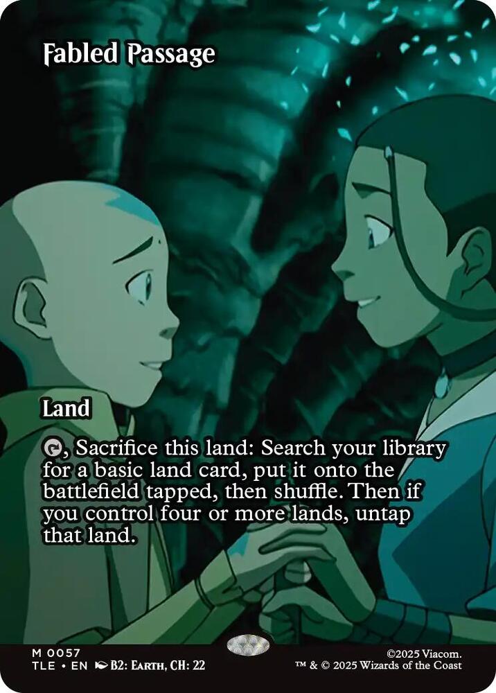 Fabled Passage (Borderless) - Avatar: The Last Airbender: Eternal-Legal - Magic: The Gathering ...