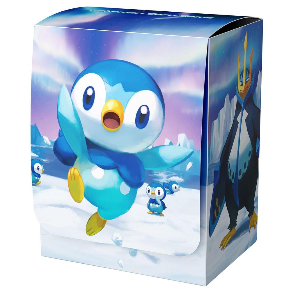 Pokemon Center Japan Exclusive: Piplup, Primplup, and Empoleon Deck Box ...