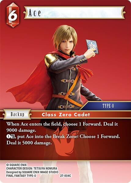 Ace - Journey of Discovery - Final Fantasy TCG - TCGplayer.com