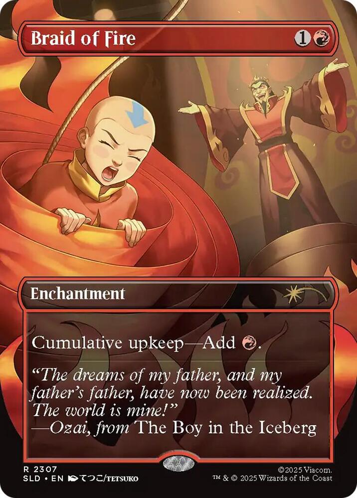 Braid of Fire (2307) - Secret Lair Drop Series - Magic: The Gathering ...