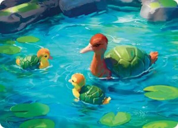 Turtle-Duck Art Card - Art Series: Avatar: The Last Airbender - Magic ...