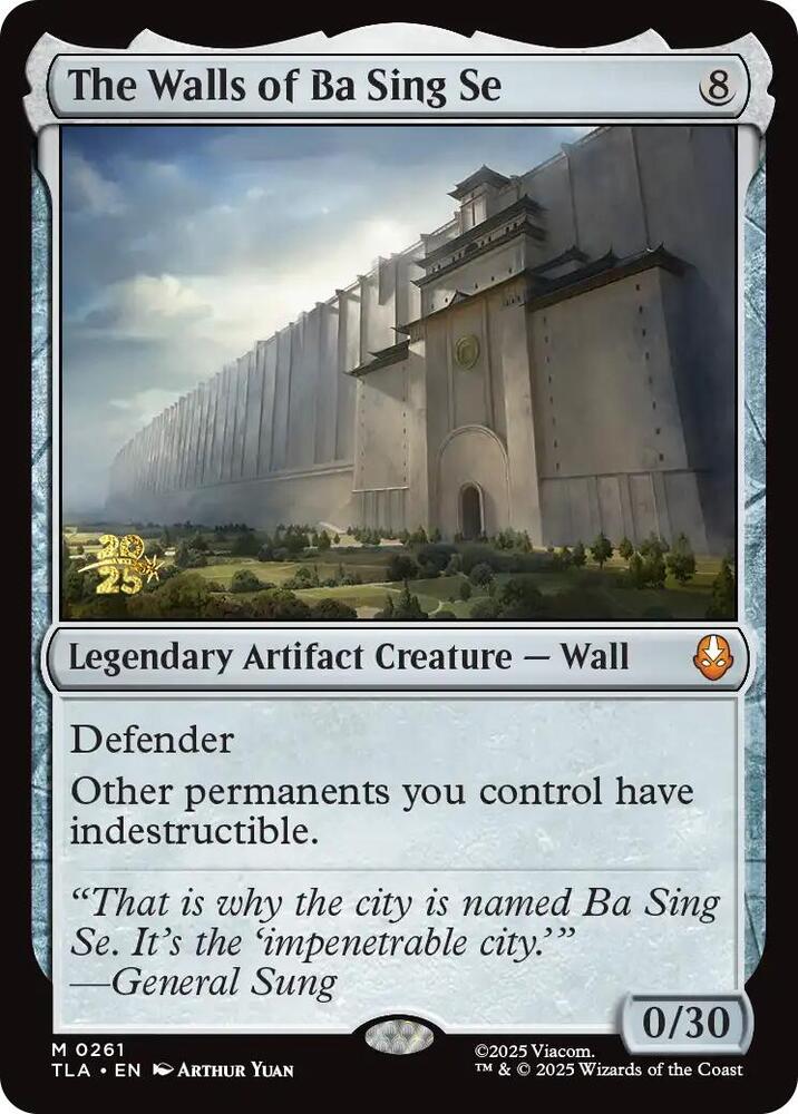 The Walls of Ba Sing Se - Prerelease Cards - Magic: The Gathering ...