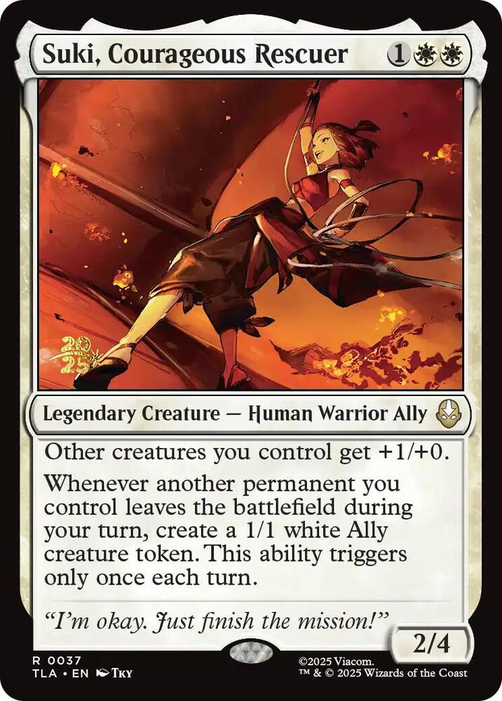 Suki, Courageous Rescuer - Prerelease Cards - Magic: The Gathering ...