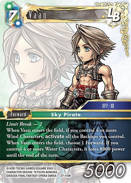 Vaan LB - Journey of Discovery - Final Fantasy TCG - TCGplayer.com