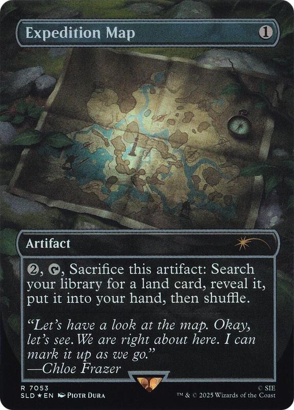 Expedition Map (Rainbow Foil) - Secret Lair Drop Series - Magic: The ...