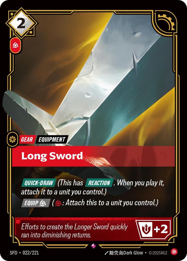 Long Sword - TCGmatch Chile