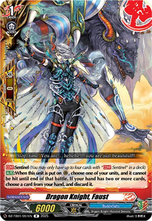 Dragon Knight, Faust - DZ-TB01: Future Card Buddyfight - Cardfight ...