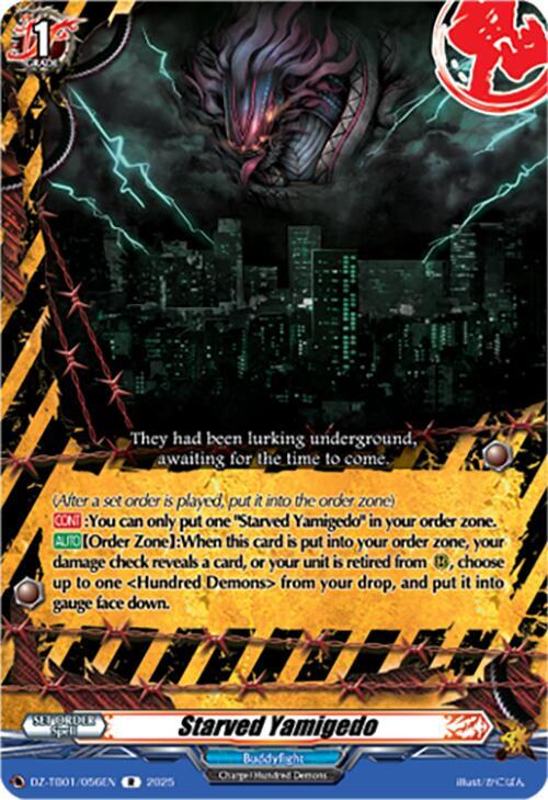Starved Yamigedo - DZ-TB01: Future Card Buddyfight - Cardfight Vanguard ...