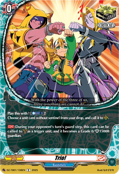 Trio! - DZ-TB01: Future Card Buddyfight - Cardfight Vanguard ...