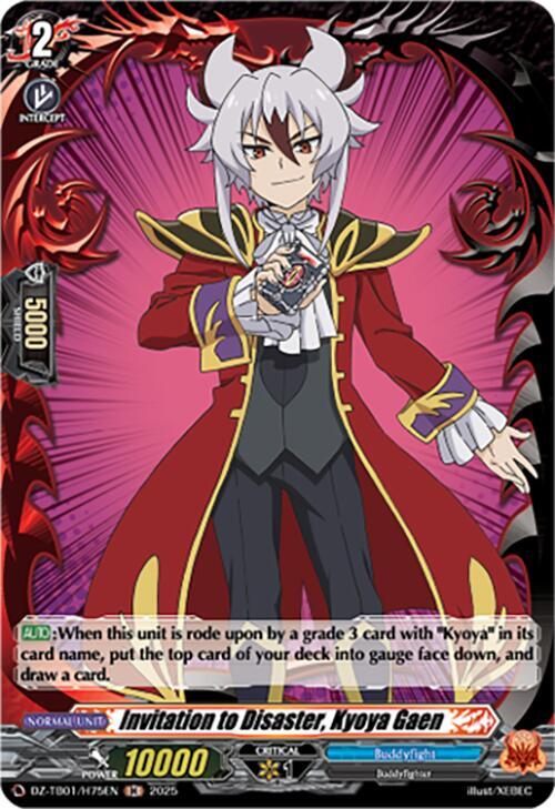 Invitation to Disaster, Kyoya Gaen (H) - DZ-TB01: Future Card ...