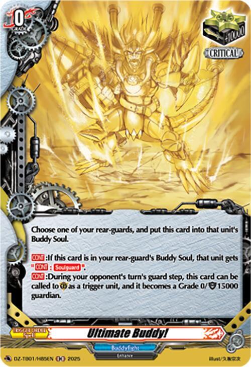 Ultimate Buddy! (H) - DZ-TB01: Future Card Buddyfight - Cardfight ...