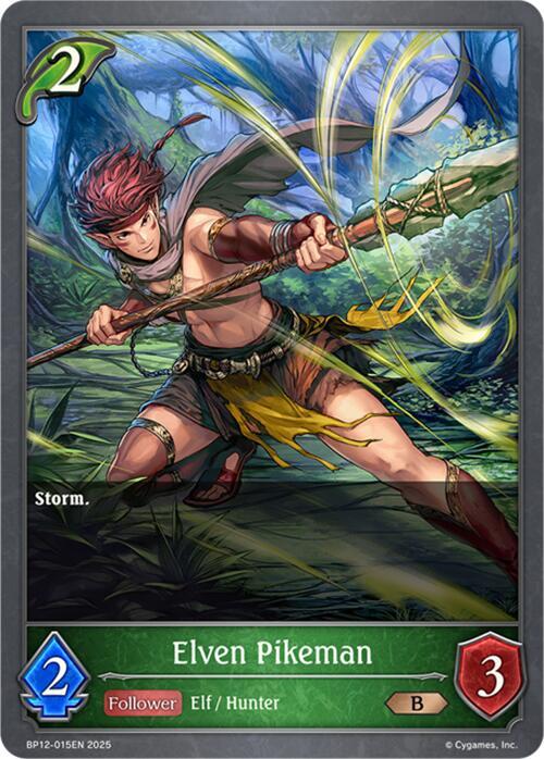 Elven Pikeman - BP12: Worldreaver’s Descent - Shadowverse: Evolve - TCGplayer.com