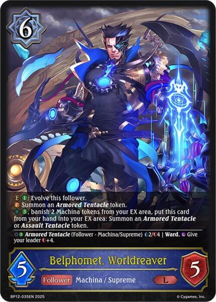 Belphomet, Worldreaver - BP12: Worldreaver’s Descent - Shadowverse: Evolve - TCGplayer.com