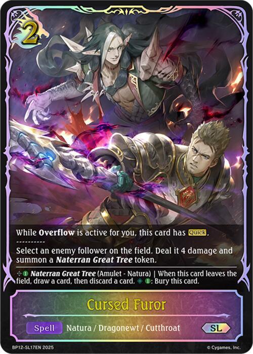 Cursed Furor (SL) - BP12: Worldreaver’s Descent - Shadowverse: Evolve - TCGplayer.com