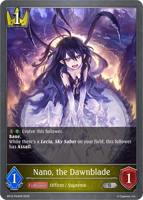 Nano, the Dawnblade - P04 (Foil) - BP12: Worldreaver’s Descent ...