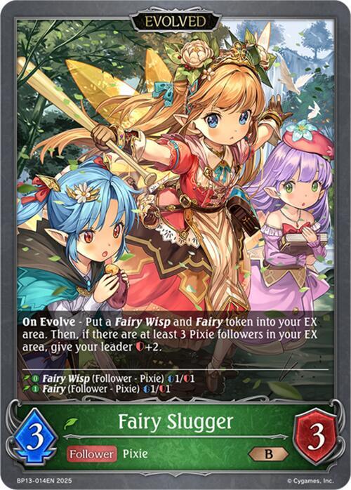 Fairy Slugger (Evolved) - BP13: Dominion of Darkness - Shadowverse ...