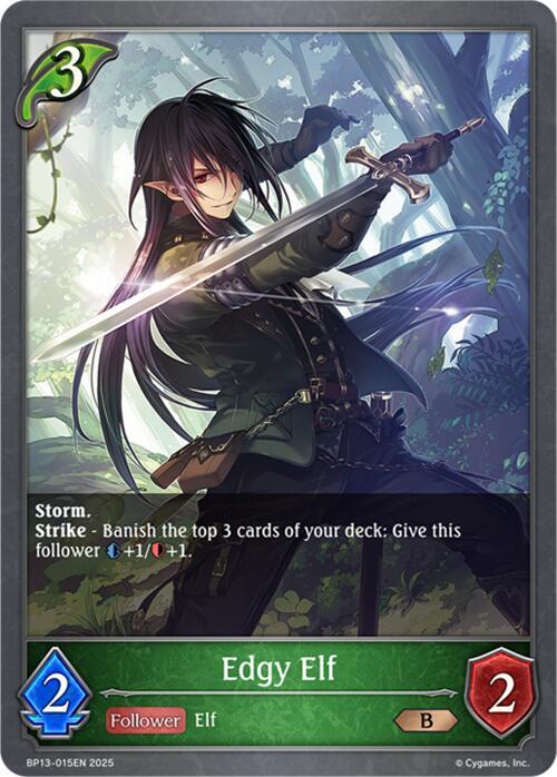 Edgy Elf - BP13: Dominion of Darkness - Shadowverse: Evolve - TCGplayer.com