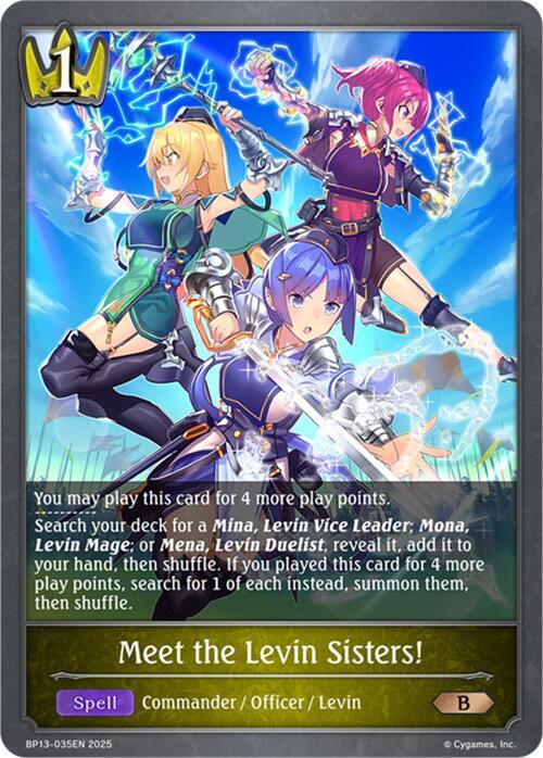 Meet the Levin Sisters! - BP13: Dominion of Darkness - Shadowverse: Evolve - TCGplayer.com