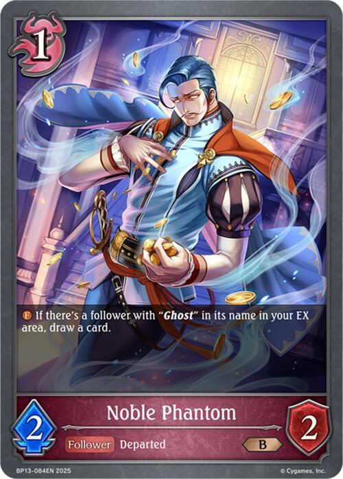Noble Phantom - BP13: Dominion of Darkness - Shadowverse: Evolve ...