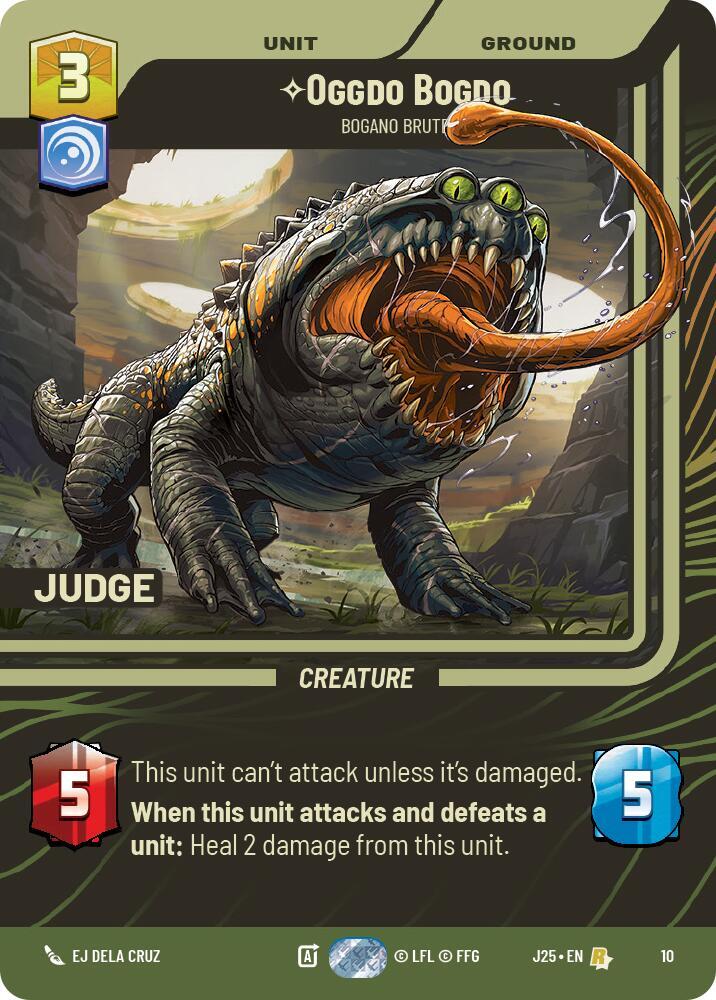 Oggdo Bogdo - Bogano Brute - Judge Promos - Star Wars: Unlimited ...