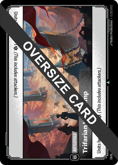 Trifarian War Camp (Oversized) - Origins: Proving Grounds - Riftbound ...