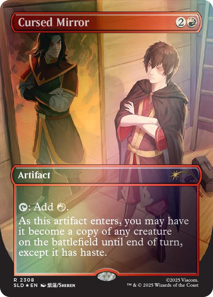 Cursed Mirror (Rainbow Foil) - Secret Lair Drop Series - Magic: The ...