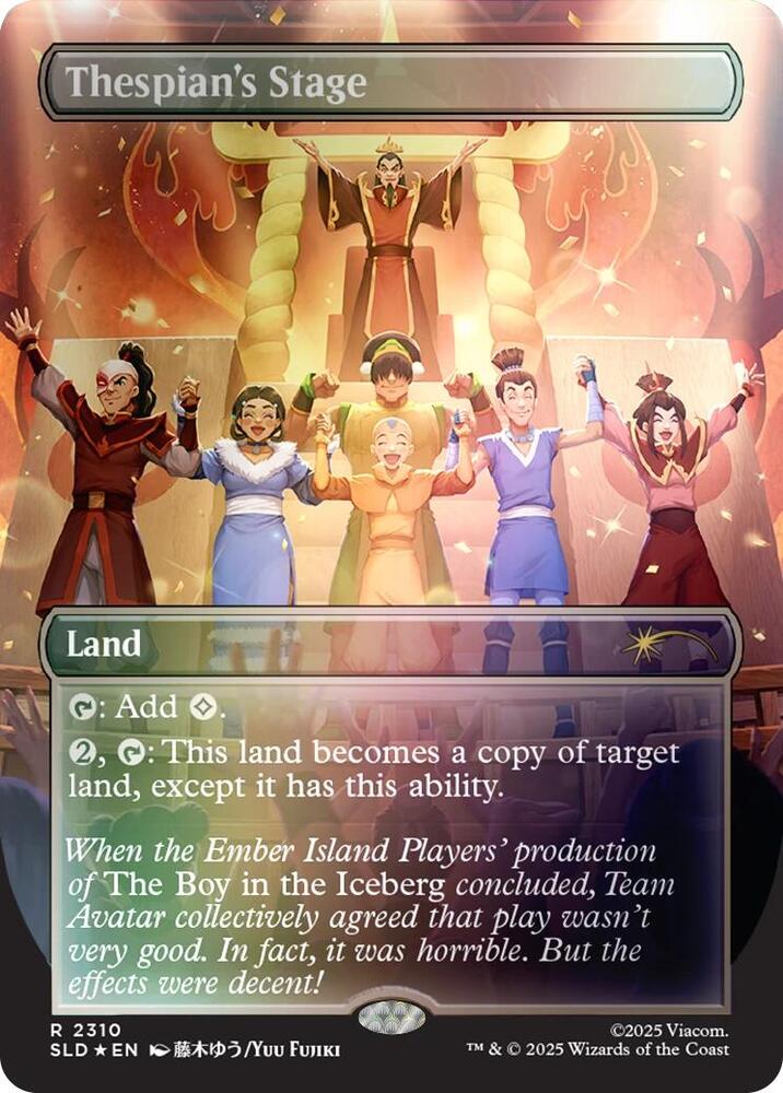 Thespian's Stage (2310) (Rainbow Foil) - Secret Lair Drop Series ...