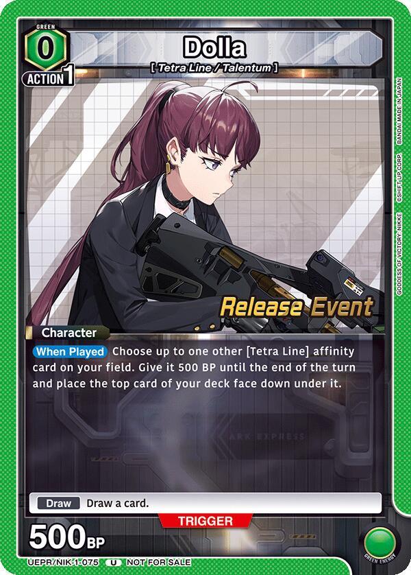 Dolla - UE14BT: GODDESS OF VICTORY: NIKKE Release Event Cards - Union ...