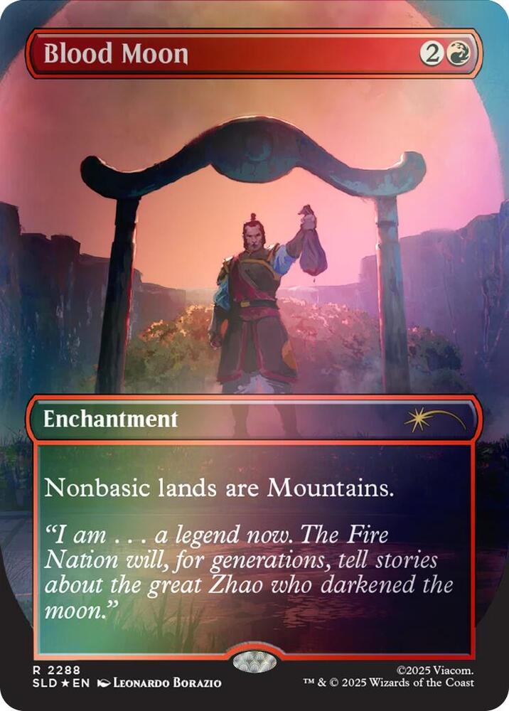 Blood Moon (Rainbow Foil) - Secret Lair Drop Series - Magic: The ...