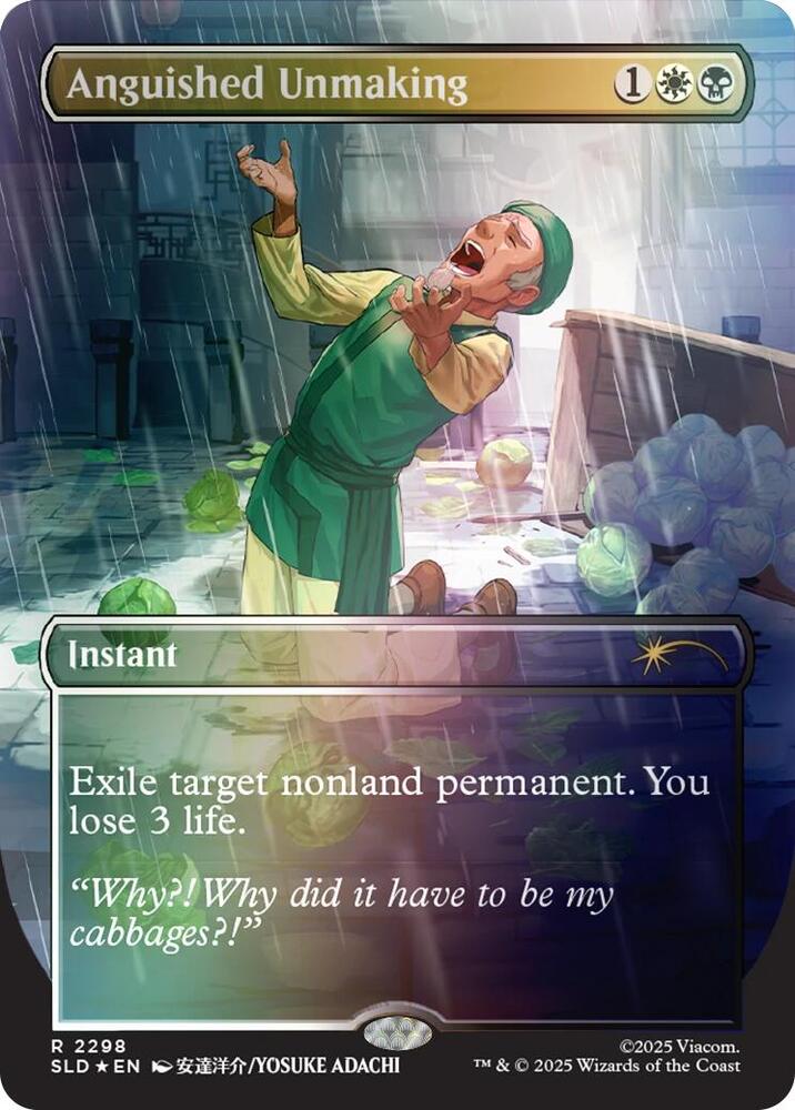 Anguished Unmaking (2298) (Rainbow Foil) - Secret Lair Drop Series ...