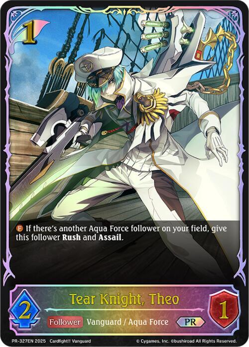 Tear Knight, Theo - PR-327 - Shadowverse: Evolve Promo Cards ...