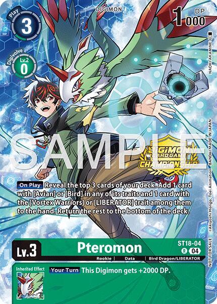 Pteromon (Championship 25-26 Season 2 Tamers Pack) - Starter Deck 18 ...