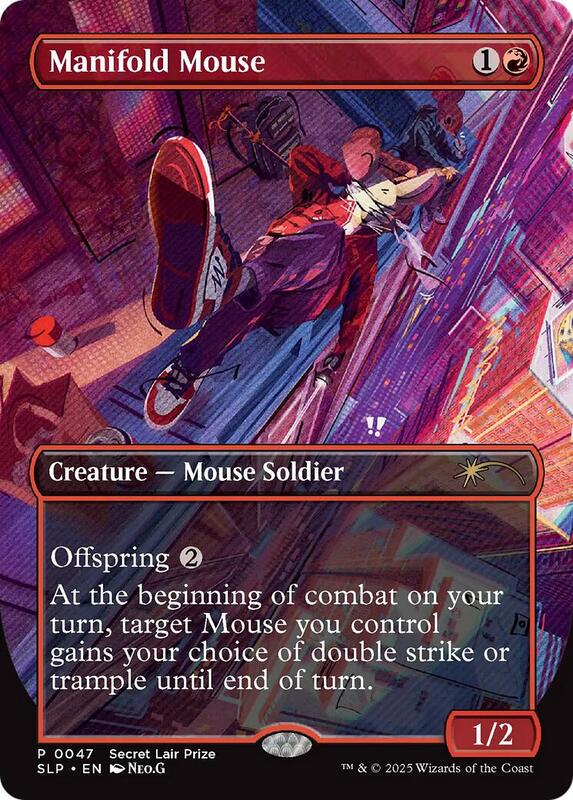 Manifold Mouse - Secret Lair Showdown - Magic: The Gathering ...