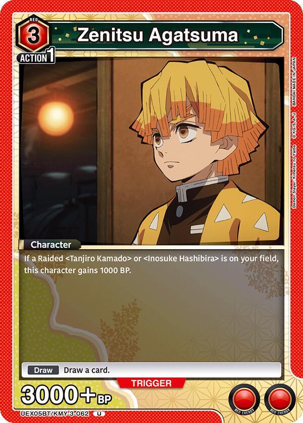 Zenitsu Agatsuma - UEX05BT: Demon Slayer: Kimetsu no Yaiba Vol.2 ...