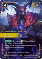 Azir - Sovereign (Alternate Art) - Spiritforged - Riftbound: League of ...