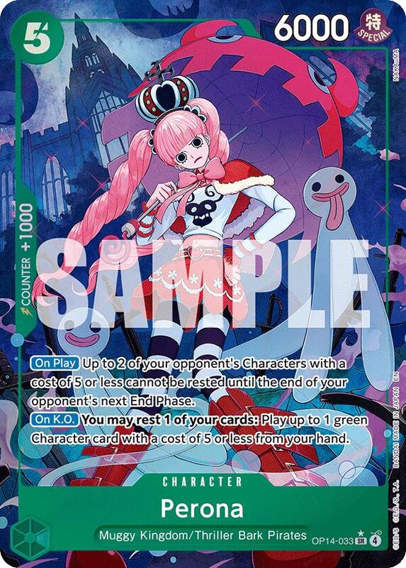 Perona (Alternate Art) - Legacy of the Master - One Piece Card Game ...